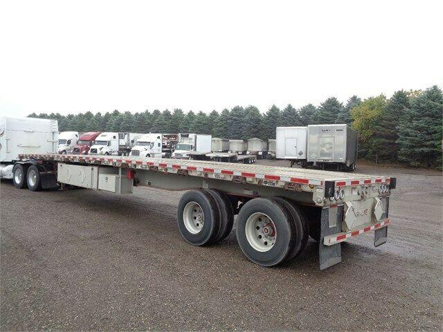 2005 WILSON 48'FT ALL ALUMINUM FLATBED TRAILER for sale