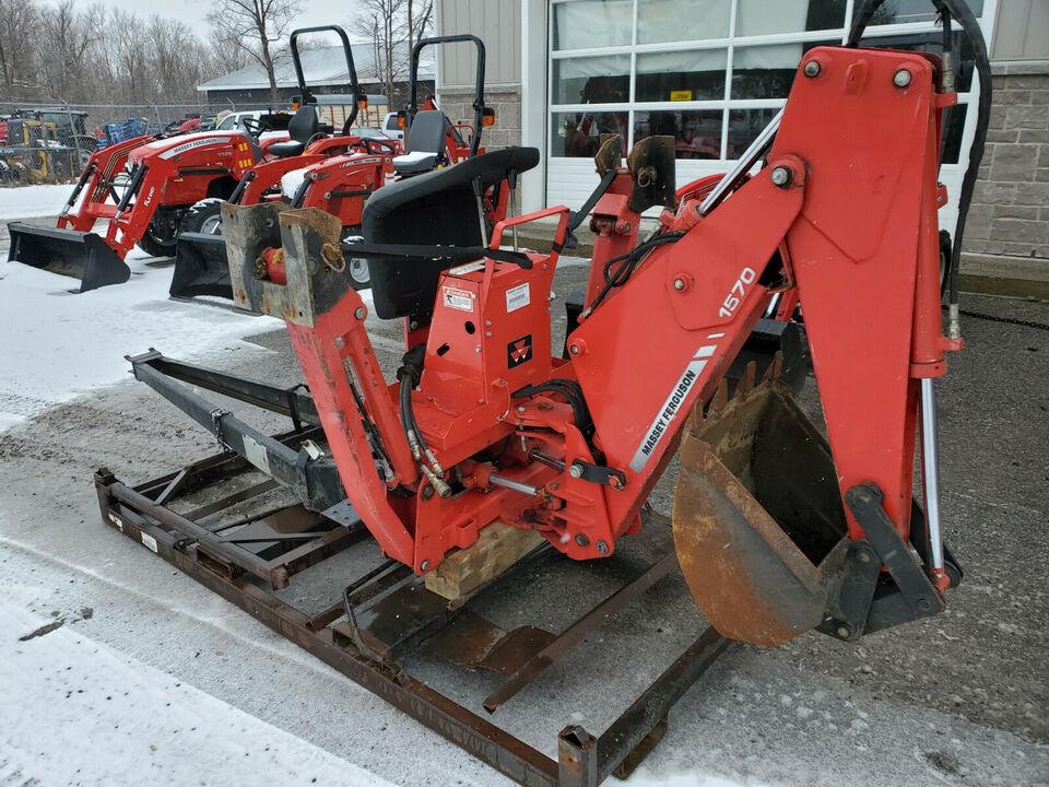 Massey Ferguson 1570 backhoe with kit for sale