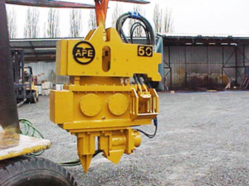 APE MODEL 50 EXCAVATOR VIBRATORY SHEET PILE DRIVER EXTRACTOR for sale