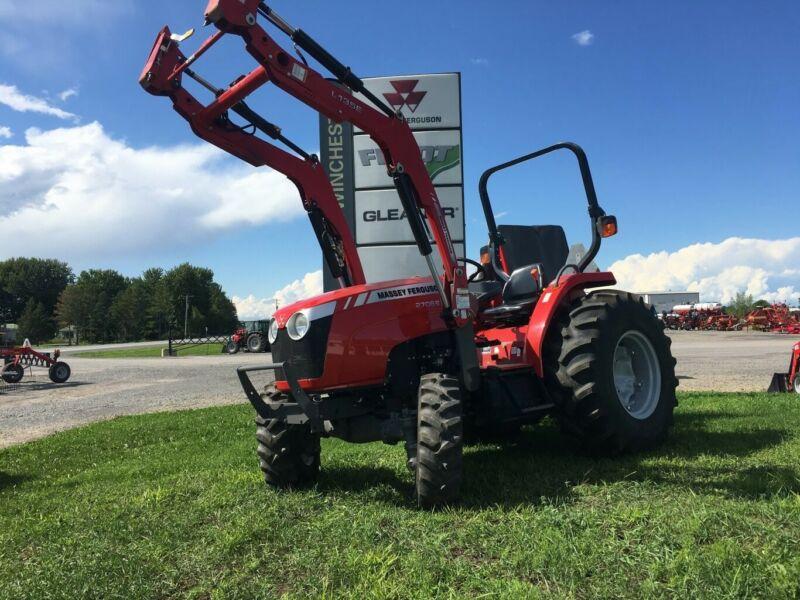 2015 Massey Ferguson 2706E MF Compact Tractor 60Hp in Red for sale