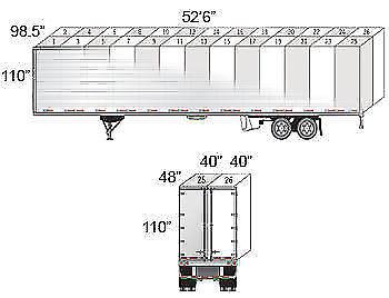 Rent Storage Trailers - 430 sq ft Storage Space + 9ft Ceilings for sale