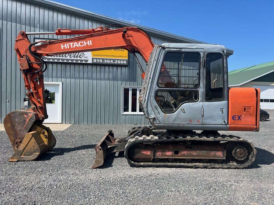 1995 HITACHI EX60-3 Excavatrice Pelle Mécanique for sale