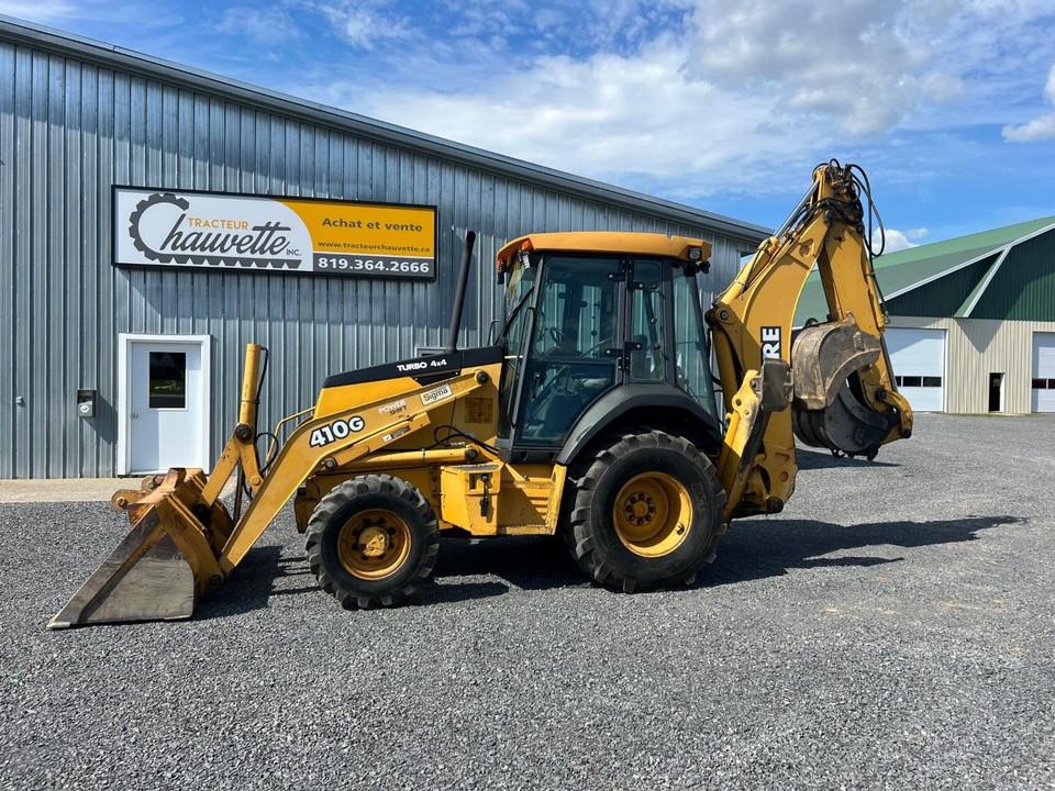 2002 John Deere 410G Pépine Rétrocaveuse 4x4 for sale