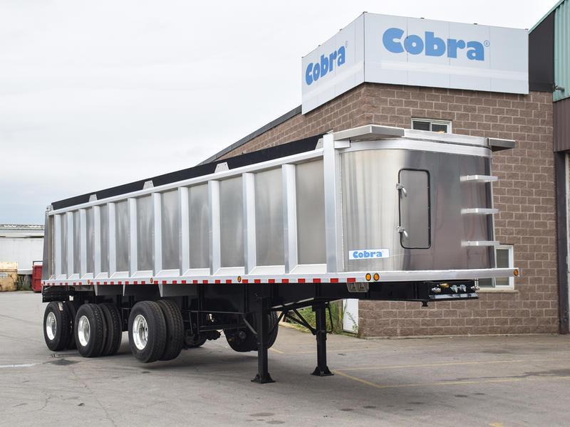 2022 Cobra 36' Extended Gooseneck Tri-Axle End Dump for sale