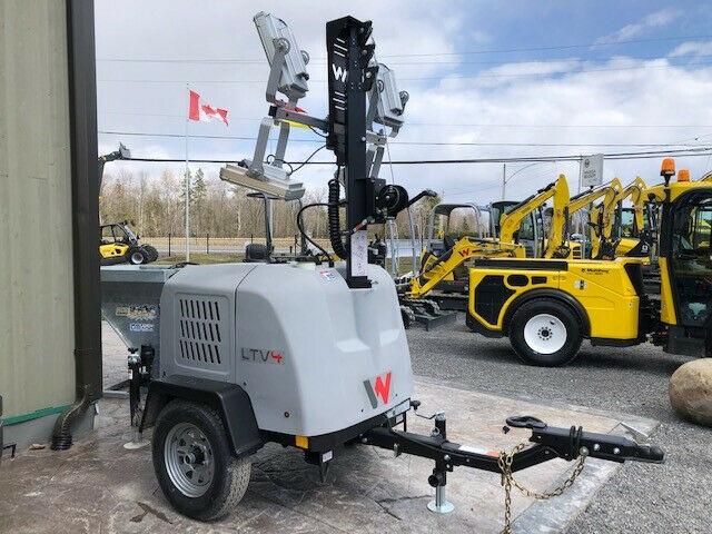 NEW WACKER NEUSON LT4V LIGHT TOWER 4 (300 WATTS) LED LIGHTS MA for sale